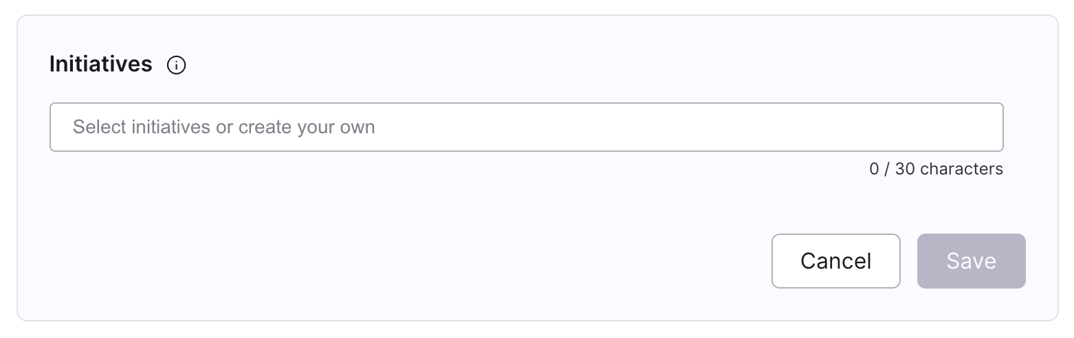 Assign Initiatives to a Campaign – Firstup