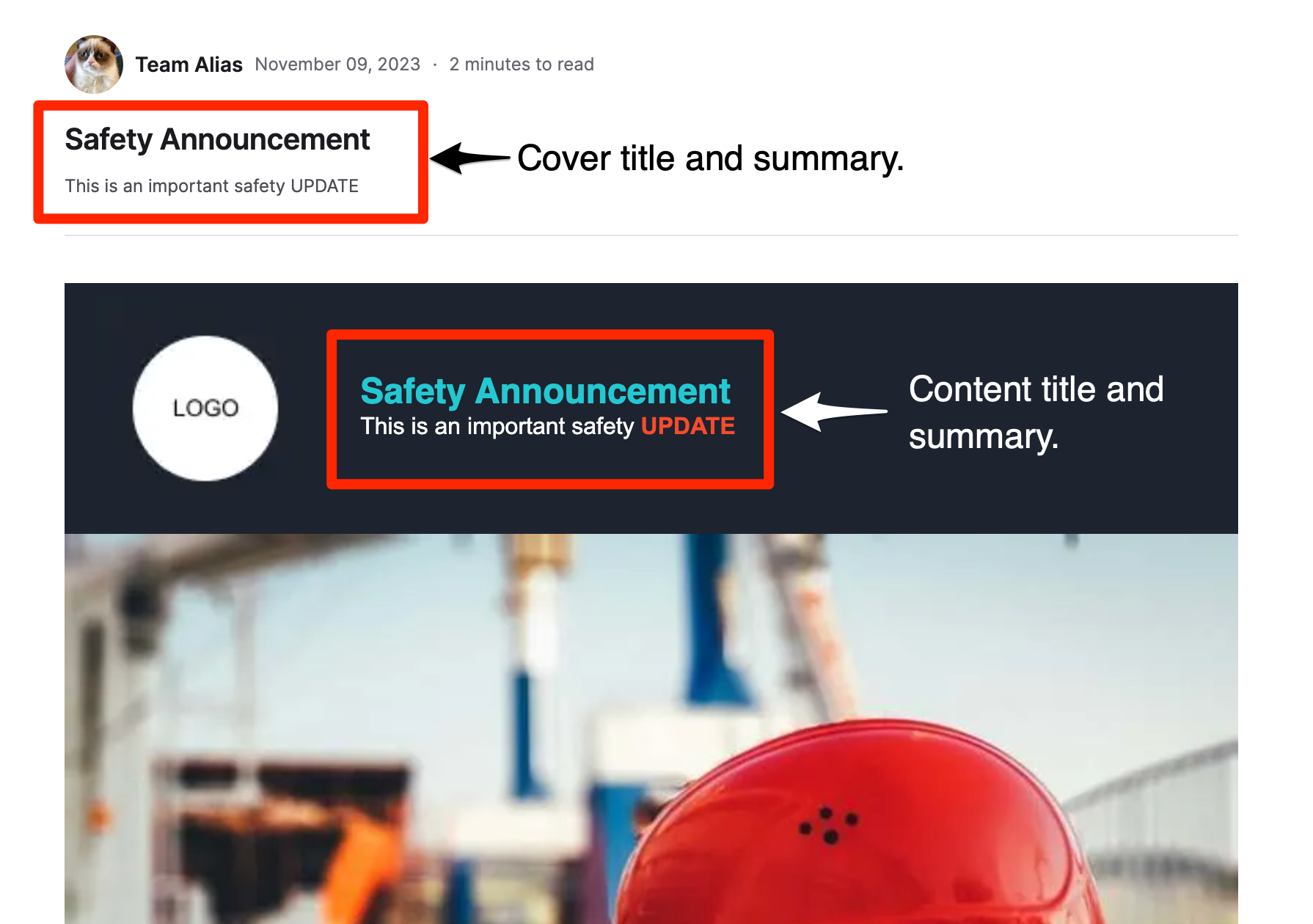 Campaign Title Displays Twice – Firstup