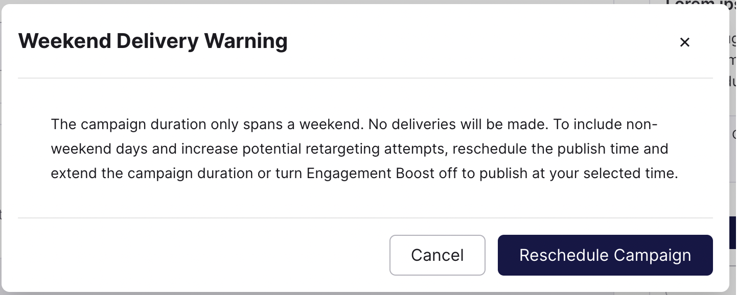 Weekend Warning – Firstup