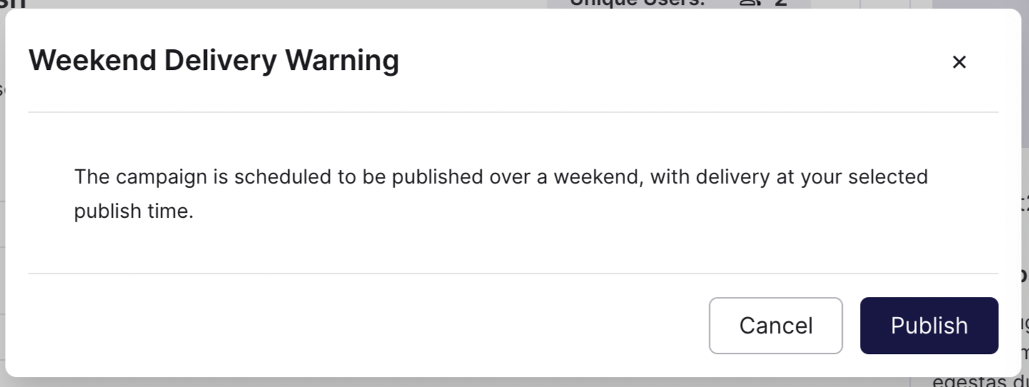 Weekend Warning – Firstup