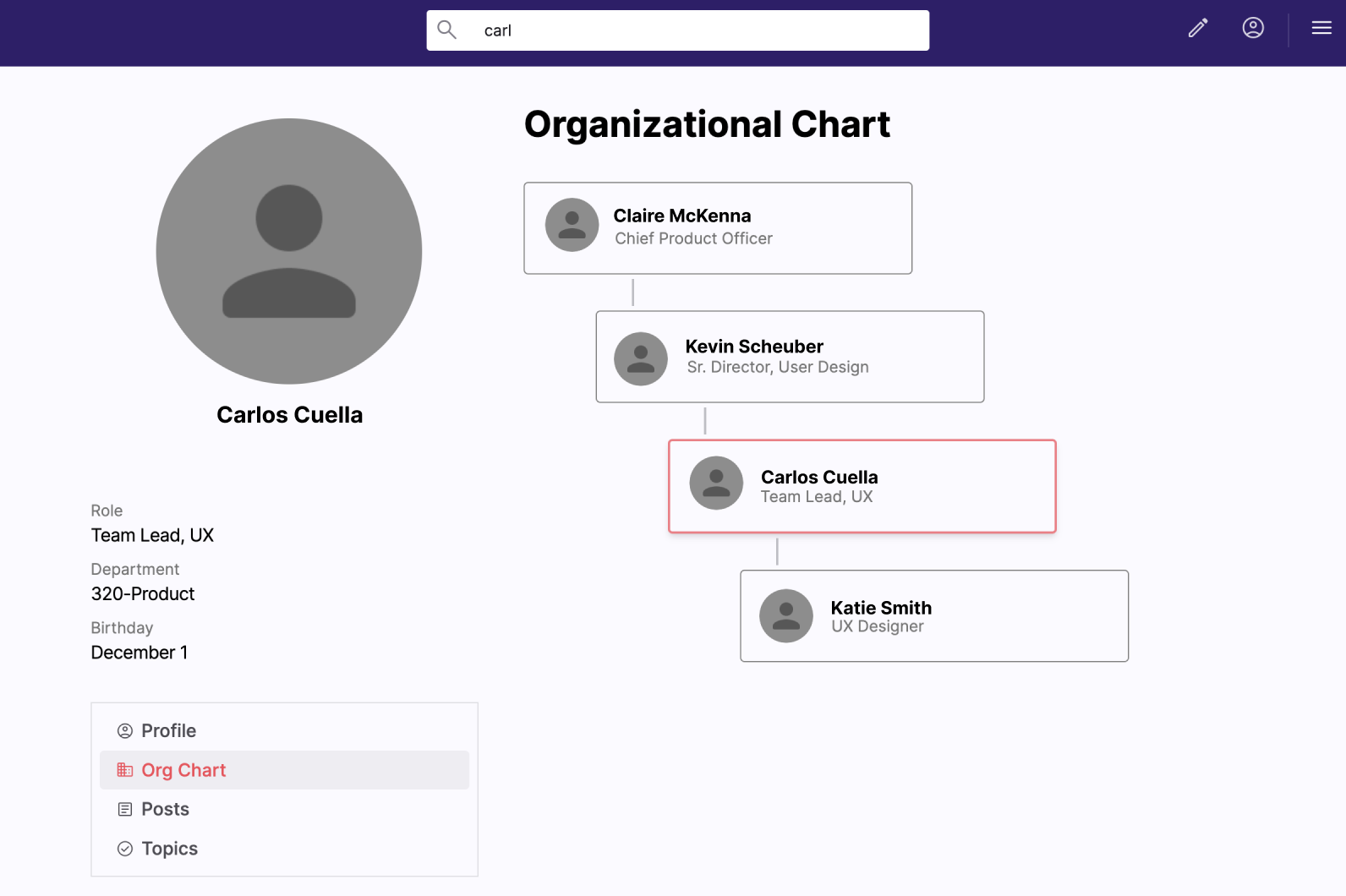 Advanced Profile – Firstup