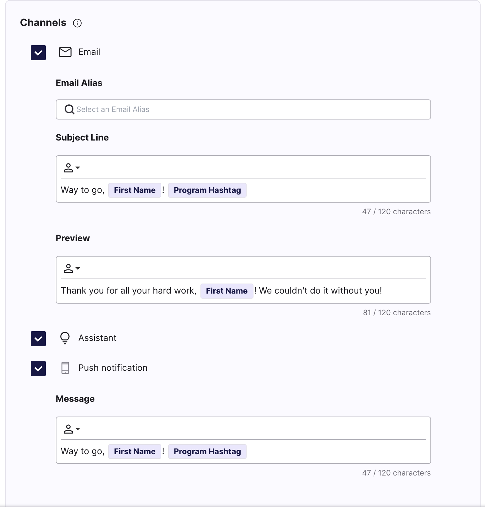 Notifications – Firstup
