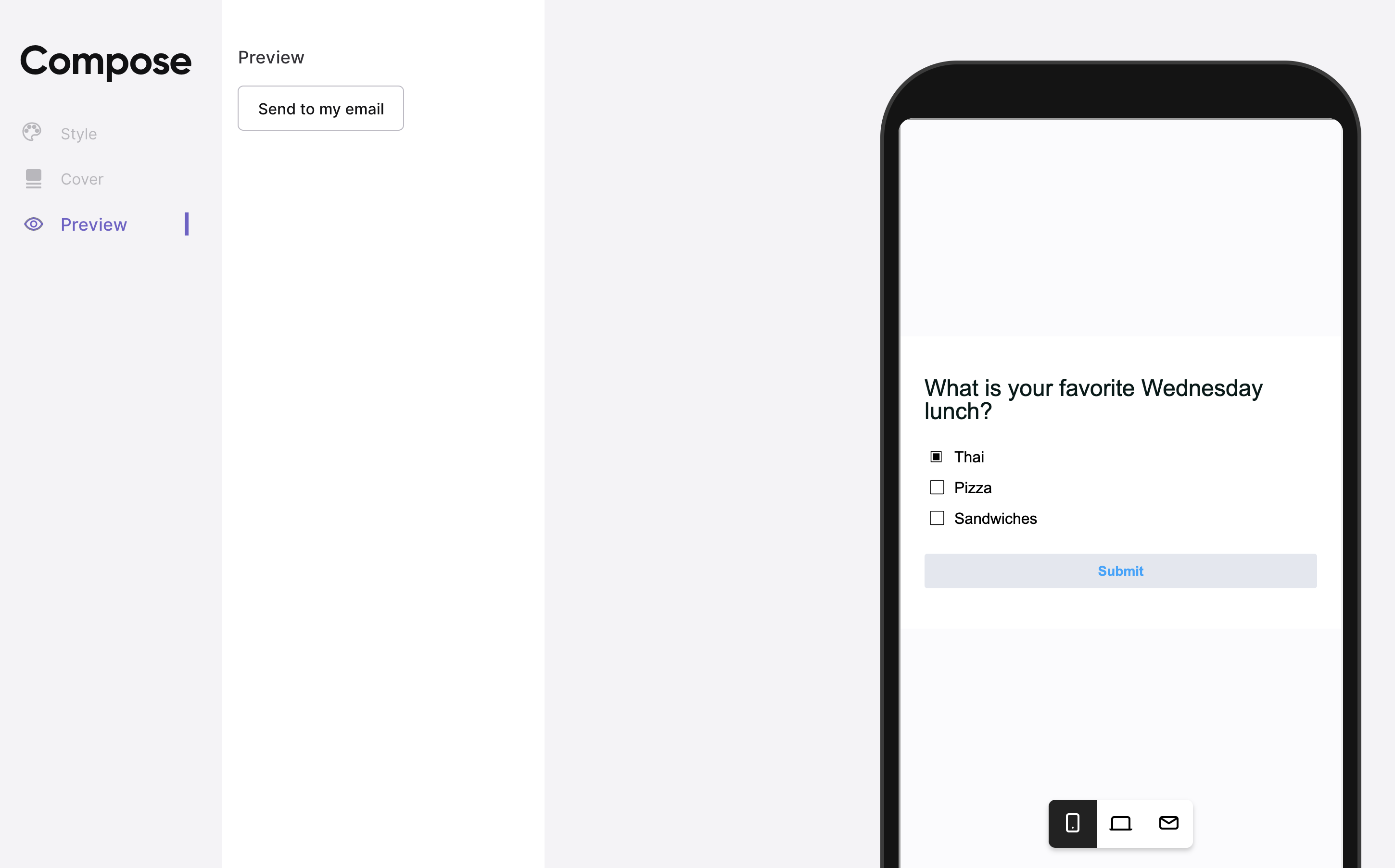 Create a Poll Block – Firstup