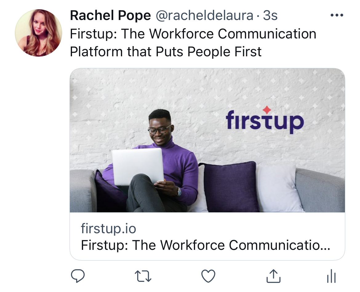 Shared Campaign Behavior – Firstup