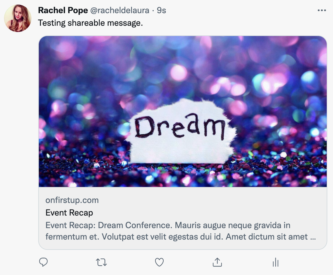 Shared Campaign Behavior – Firstup