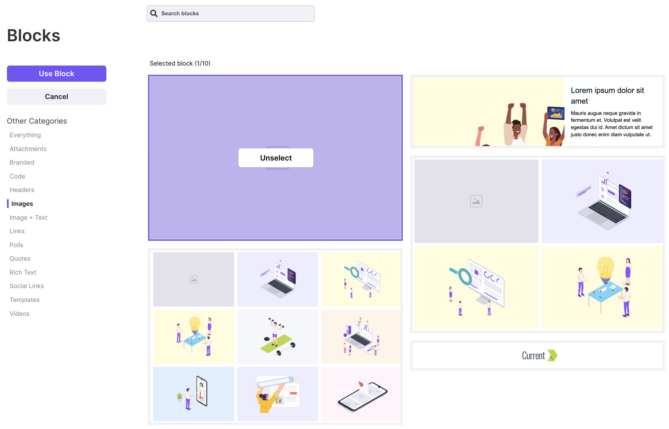 Curate the Library: Images – Firstup